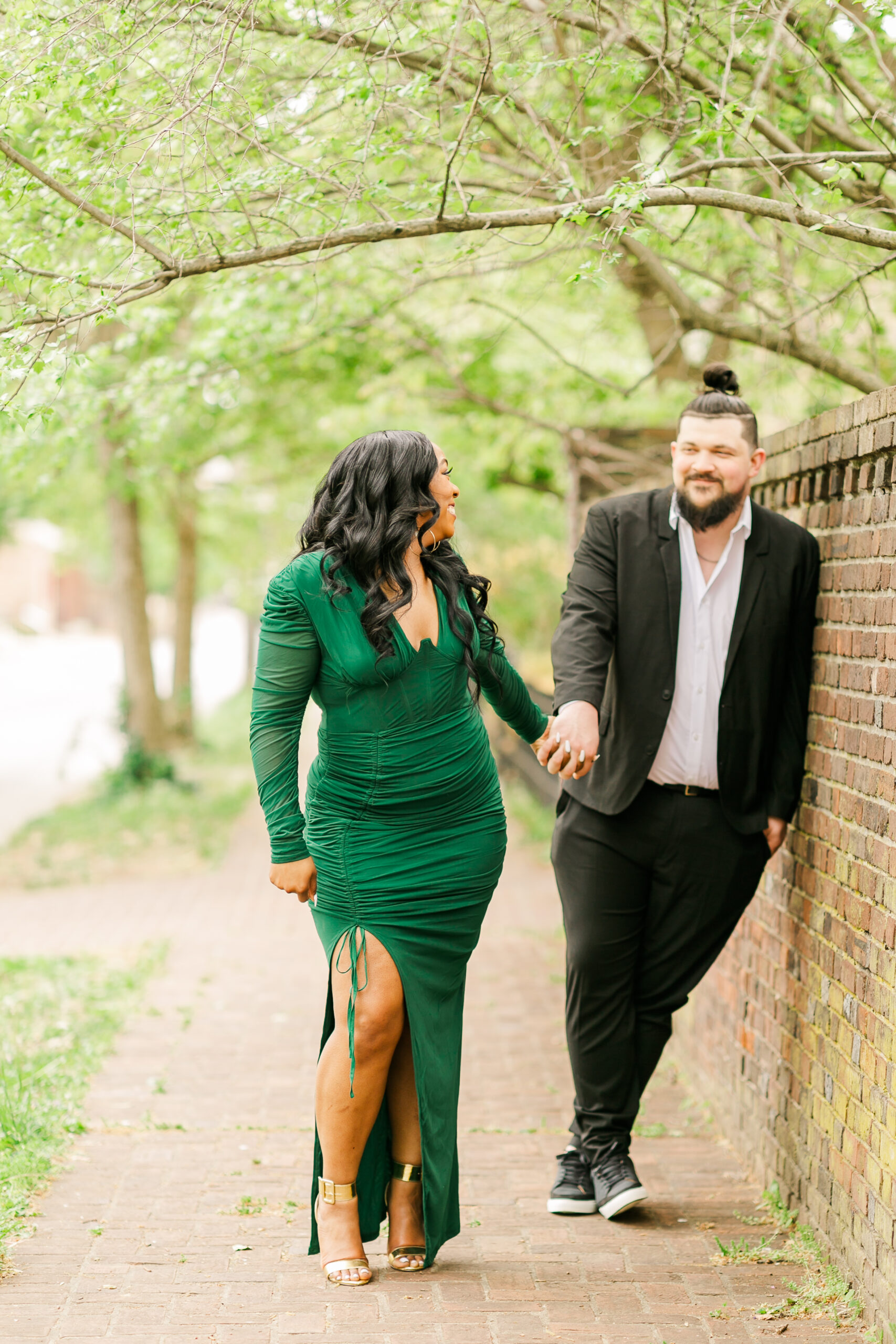 Simply Stunning: Colby and Darrissa Engagement Session At Gratz Park in ...